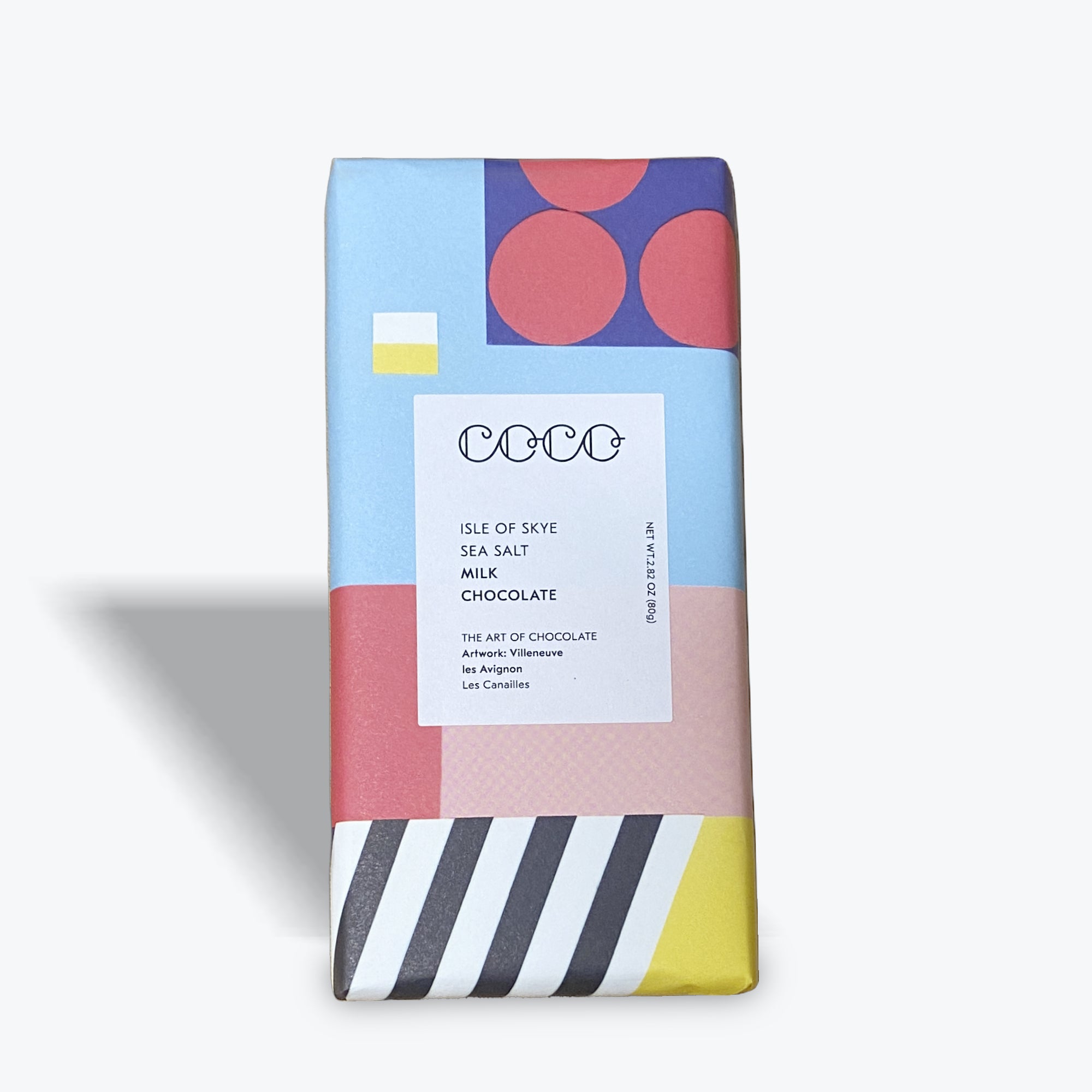 COCO Chocolatier Isle of Skye Sea Salt Milk Chocolate Bar | Savor the Flavor